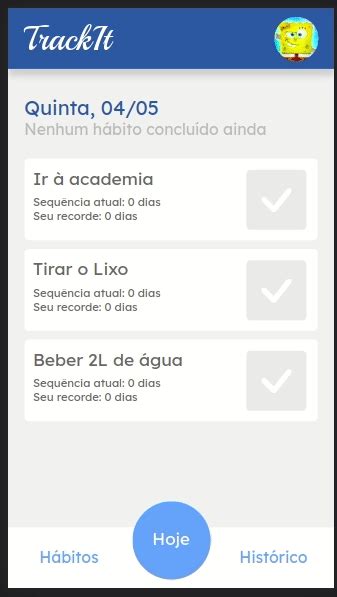 Github Guilhermcos Track It A Habit Tracking Mobile Web App Developed With React Js