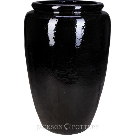 Jackson Pottery 25 In Storage Jar Black