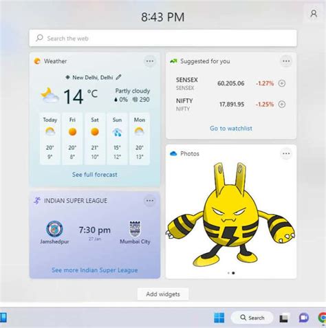 how to use and customize widgets in windows 11
