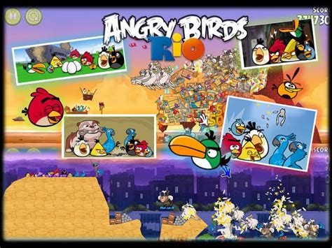 Angry Birds Rio 2 Sprites