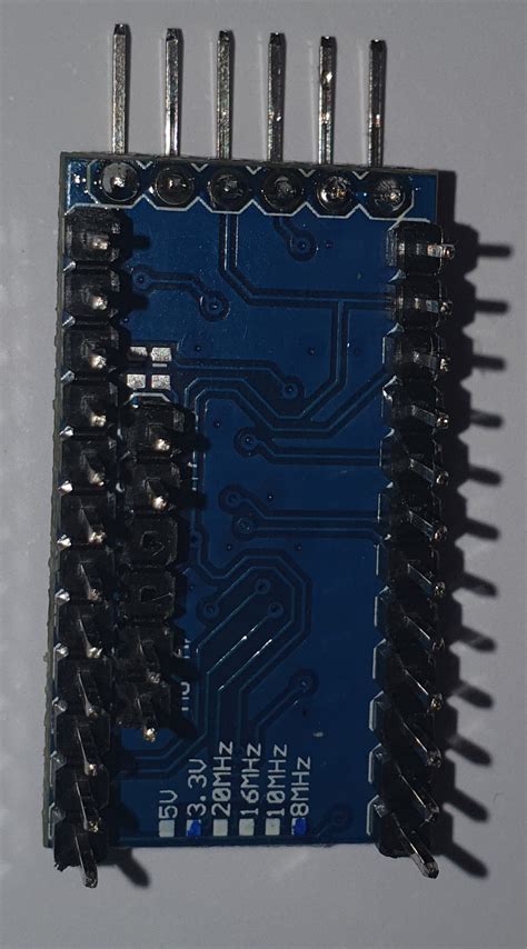 how to tell if the arduino pro mini is 5v 16mhz or 3 3v 8mhz qworqs