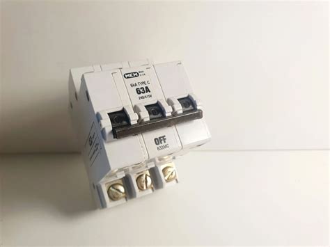 MEM Memshield A Pole Type C Mcb Circuit Breaker MC C MB KA