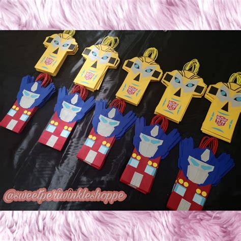 Made To Order Transformers Loot Bags Hobbies And Toys Stationary