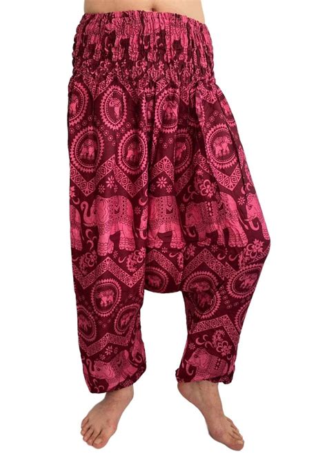 Купить женские штаны шаровары HaremPants красные