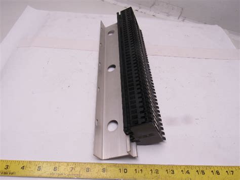 Allen Bradley 1492 H Iec Terminal Block W 16 Aluminum Rail Lot Of 39