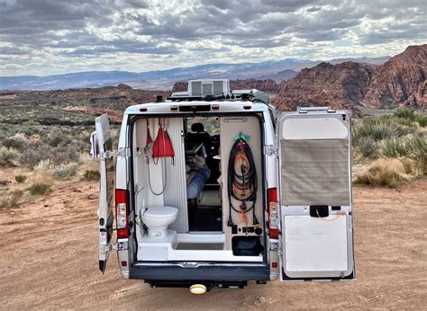 6 Camper Van Bathroom Options For Van Life Explorevanx