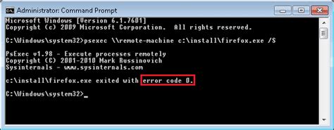 Psexec Could Not Start Cmd C Trainingxoler