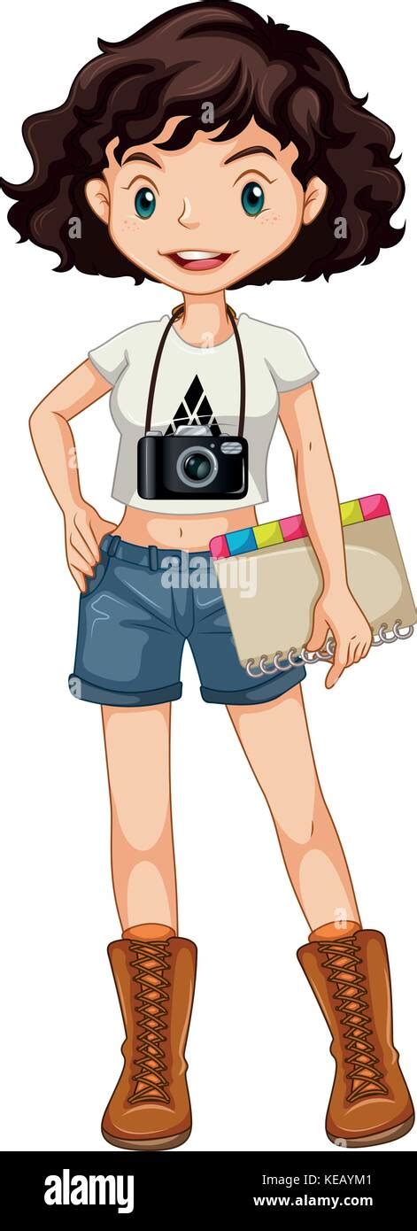 Girl Hipster Clip Art