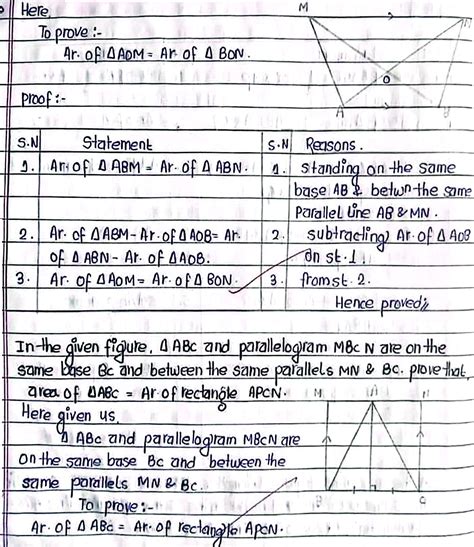 class 10 frequently asked theorems for see