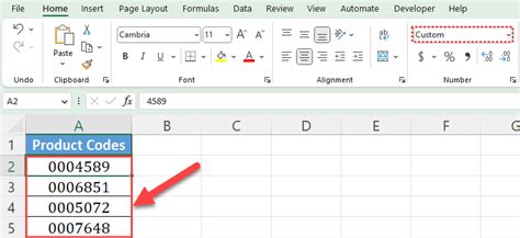 How To Add Leading Zeros In Excel Easy Ways