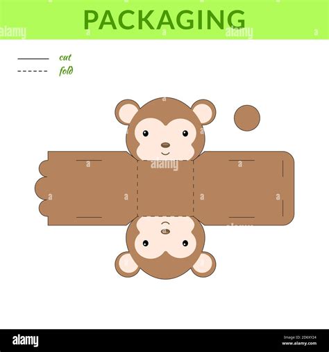 Monkey Template Printable
