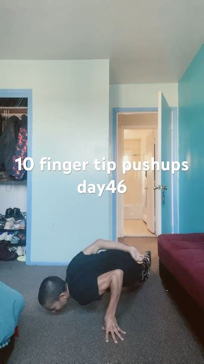 10 finger tip pushups day46 - YouTube