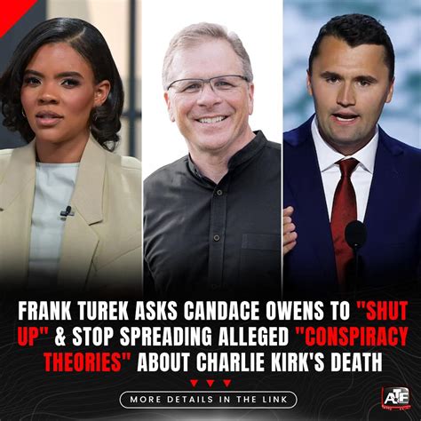 All Christian Apologist Frank Turek Reacts To Candace Owens Remarks