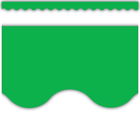 Green Scalloped Border Trim Mcgregors Teacher Supplies