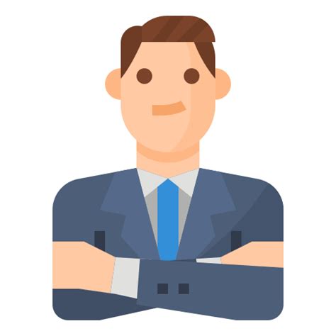 Manager Aphiradee Monkik Flat Icon