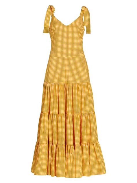 Caroline Constas Arianna Tiered Maxi Dress Dresses And Skirts Free