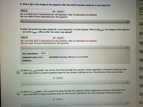 Solved Two Loop RC Circuit 2 A Circuit Is Constructed With Chegg Com