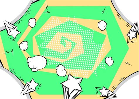 Super Cartoon Background Comic Book Abstract Backdrop Retro Vector