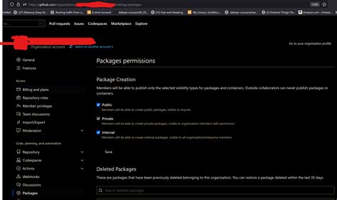 GITHUB TOKEN Does Not Have Access To Other Private Packages Issue Actions Setup Node