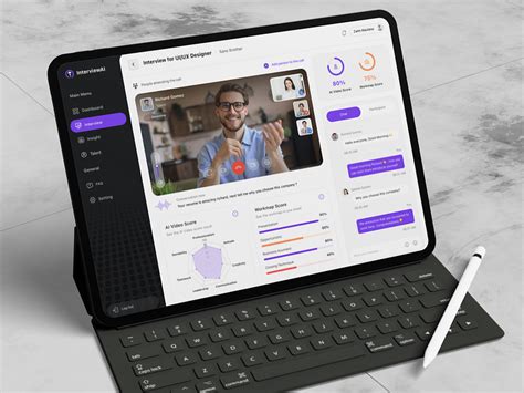 Interviewai Ai Interview Dashboard By Zaim For Sans Brothers On Dribbble