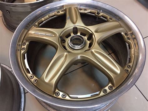 18 Gtc Gold Rays Engineering Rim Made In Japan Auto Accessories On