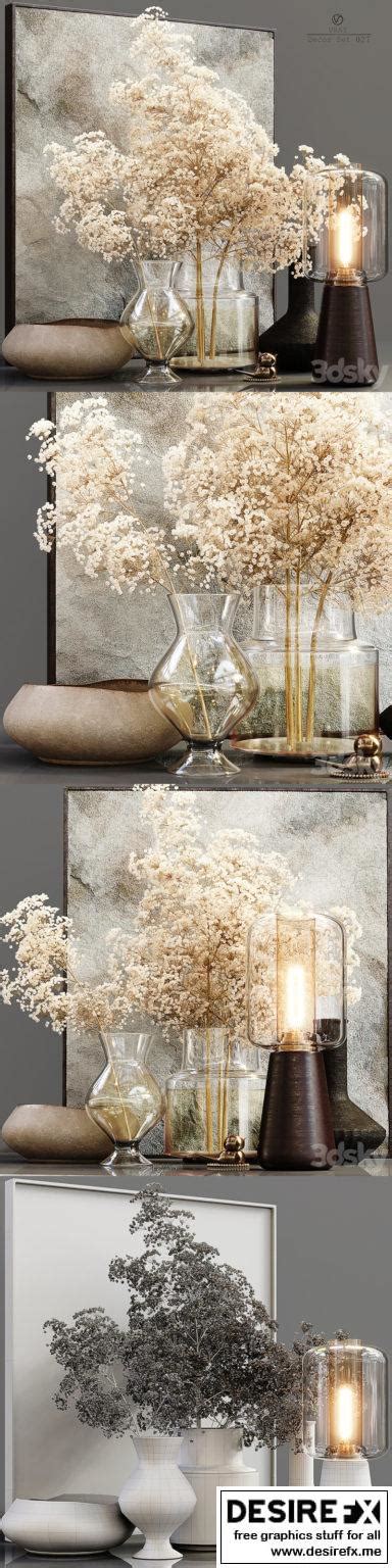 Desire Fx 3d Models Decor Set 027 3d Model