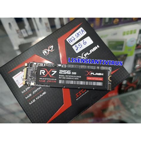 Jual SSD M2 SATA M 2 SATA M2SATA 256GB RX7 RESMI GARANSI 3 TAHUN Shopee Indonesia