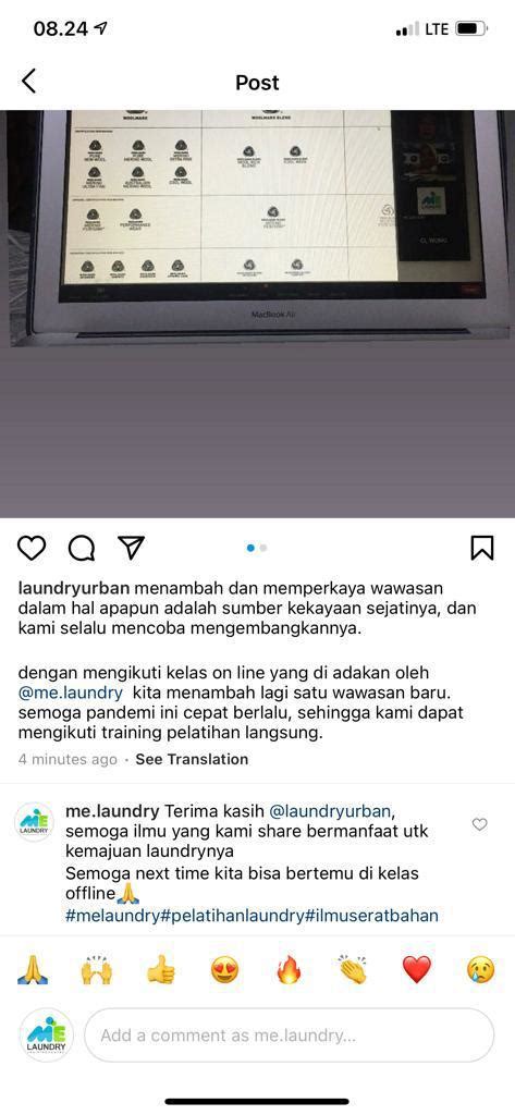 Me Laundry Training Centre Pelatihan Bisnis Laundry