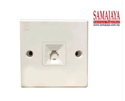 Pdl 15386w Telephone Socket Kl Selangor Malaysia Shop Wholesaler Supplier Samajaya