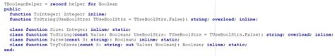 New Tip Tbooleanhelpertostring And Tuseboolstrs Enumeration