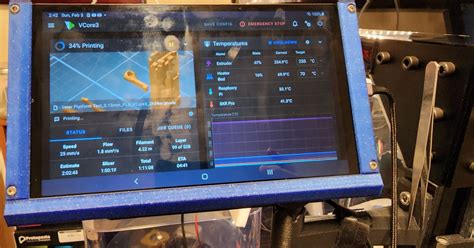 Tablet Holder For Print Enclosure By Doak Download Free Stl Model