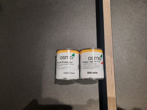 Osmo Edge Protection Twin Pack 1 X 125ml Tin Wood Protector 4006 1 X