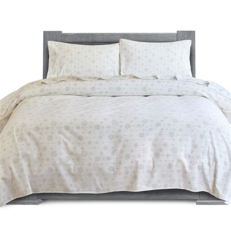 Elegant Comfort Soft 4 Piece 100 Turkish Cotton Flannel
