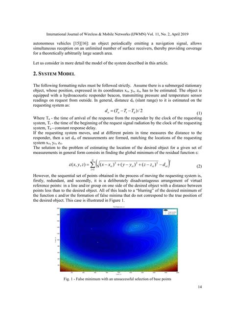 Position Estimation Of Autonomous Underwater Sensors Using The Virtual