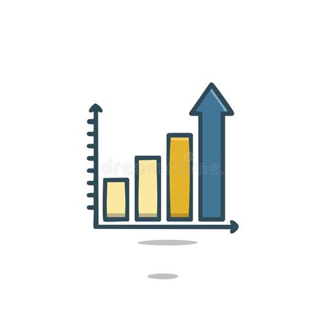Uptrend Chart Represents Business Growth And Financial Achievement On