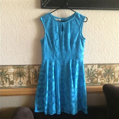 Blue Lace Cocktail Dress Beautiful And Comfy