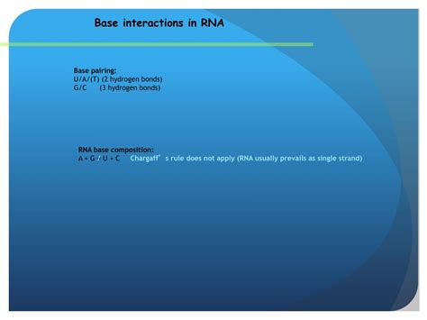 PPT Genetic Information Flow RNA Structure PowerPoint Presentation Free Download ID