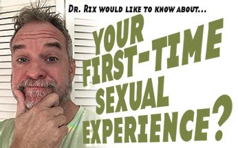 First Time Sex Questions Dr Jallen Rix