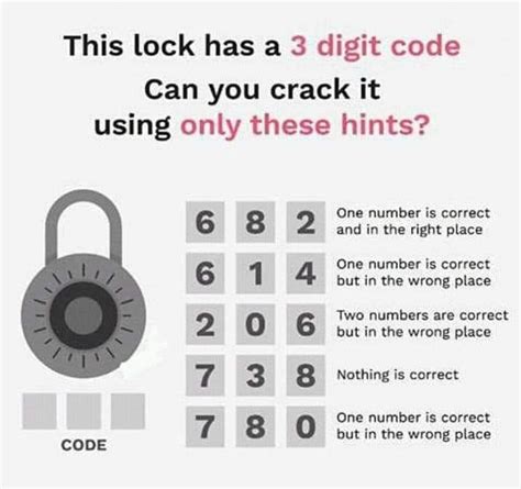 Critical Thinking Puzzles Crack The Logical Code Artofit