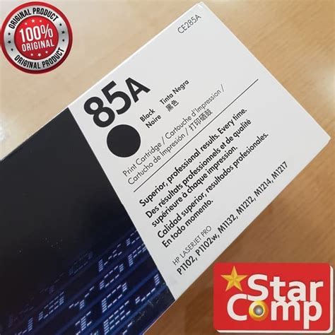 Jual Color Hp Laserjet 85a Black Toner Ce285a Printer P1102 Sd47f0