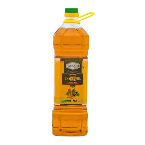 Varahi Chekku Gingelly Oil 2l Kiasu Mart