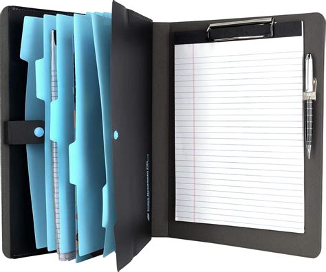 Icarryall Notepad Portfolio With Expanding Files Folder A4 Expandable