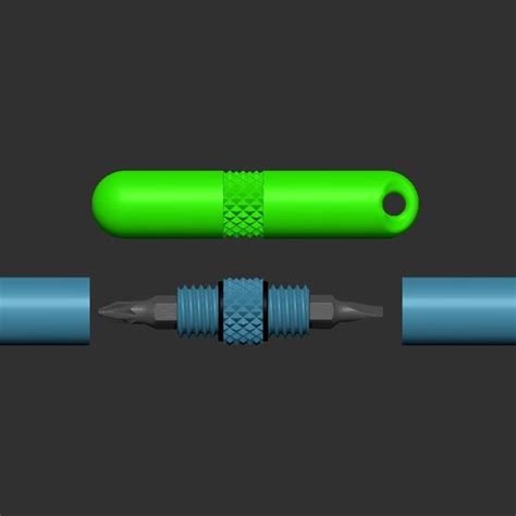 🎬 Pocket Bit Driver・free Stl File For 3d Printing・cults