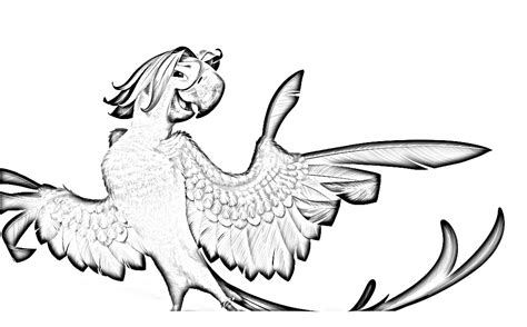Rio Blu And Jewel Coloring Pages Pin By Rebeca Coelho On Fofura Cool