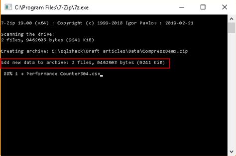 Importing Data Into Sql Server From Compressed Files