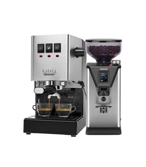Gaggia Classic Pro E24 And Gaggia Mdf 55 Caffè Italia