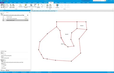 how to extract points from polygon in mapinfo professional gis tutorial