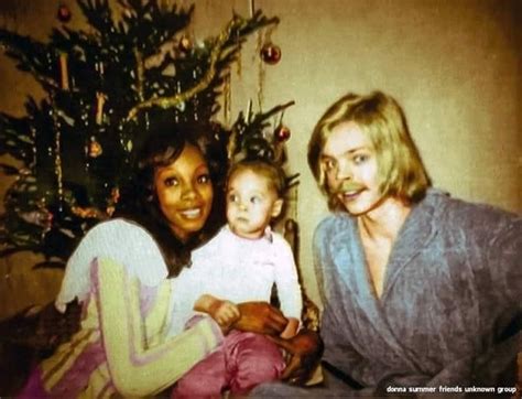 Donna Summer With First Husband Helmut Sommer And Their Daughter Mimi