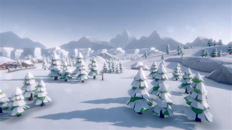 Unity Lowpoly Environments — Polycount