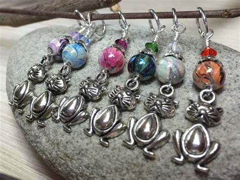 Pot Belly Cat Stitch Markers